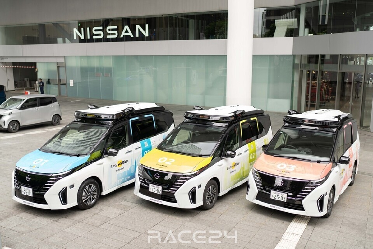Nissan Begins Pilot Operation of Autonomous Mobility Service in Japan